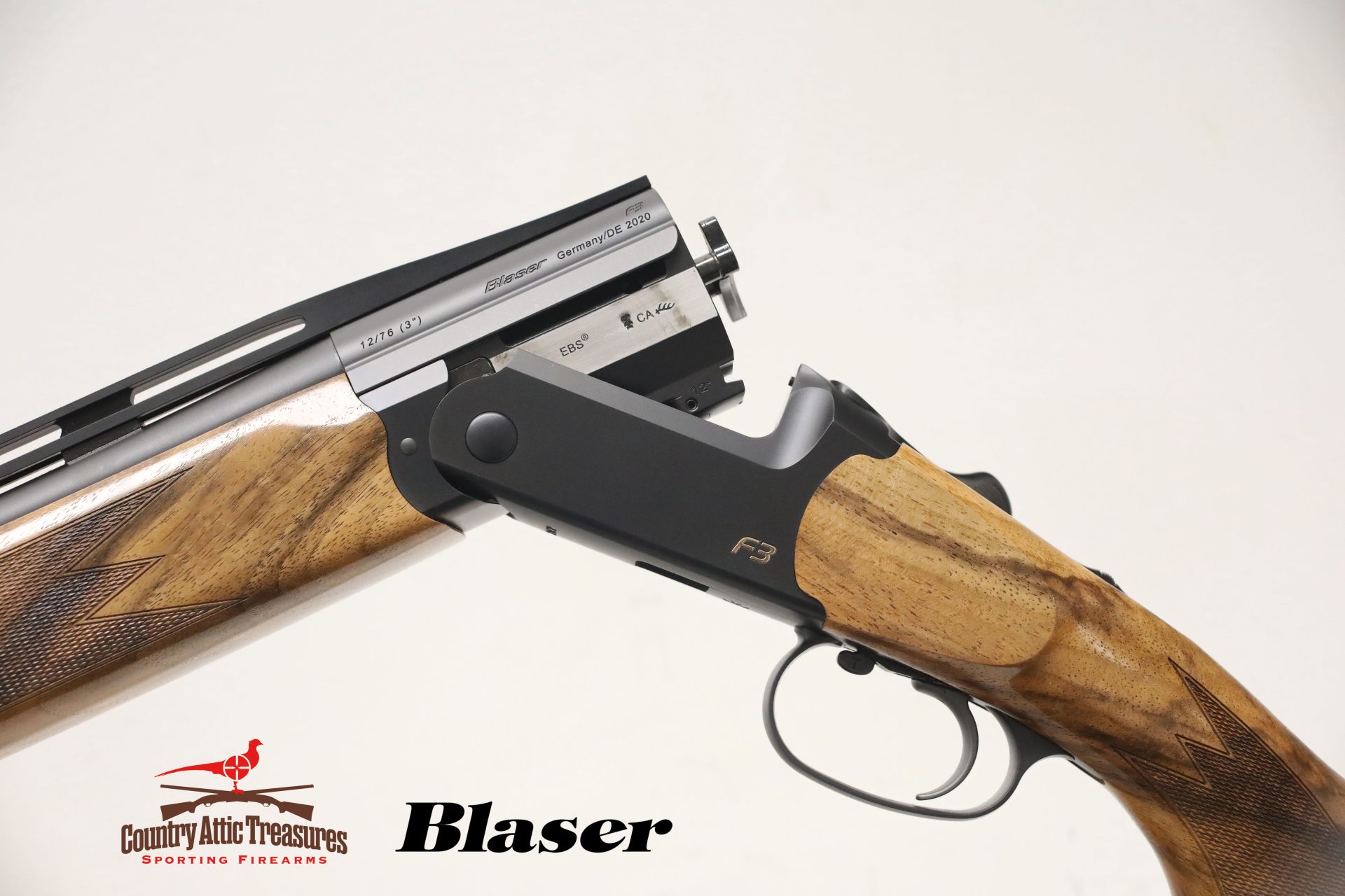 Blaser Open Receiver Side View - Country Attic Treasures